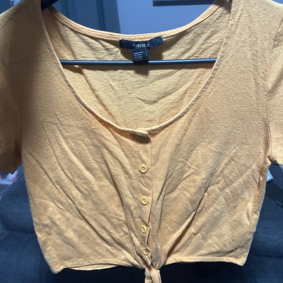 Forever 21 | Tops | Tan Crop Top | Poshmark